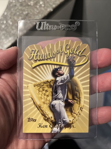 1999 Topps Ken Griffey Jr. Hands Of Gold Seattle Mariners The Kid!!! | eBay