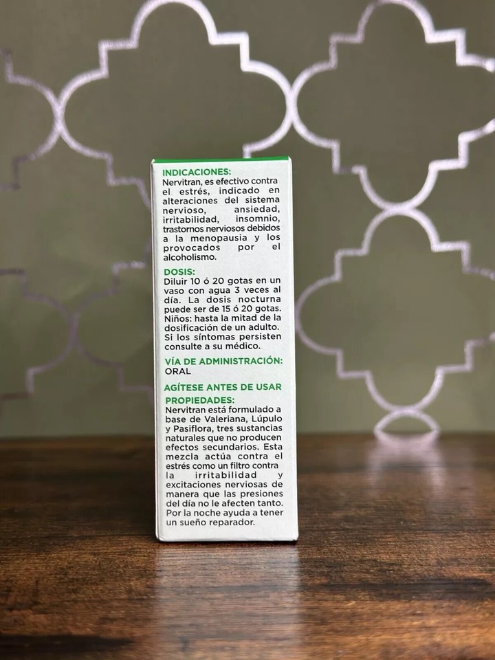 Nervitran — Tranquilizante Natural | eBay