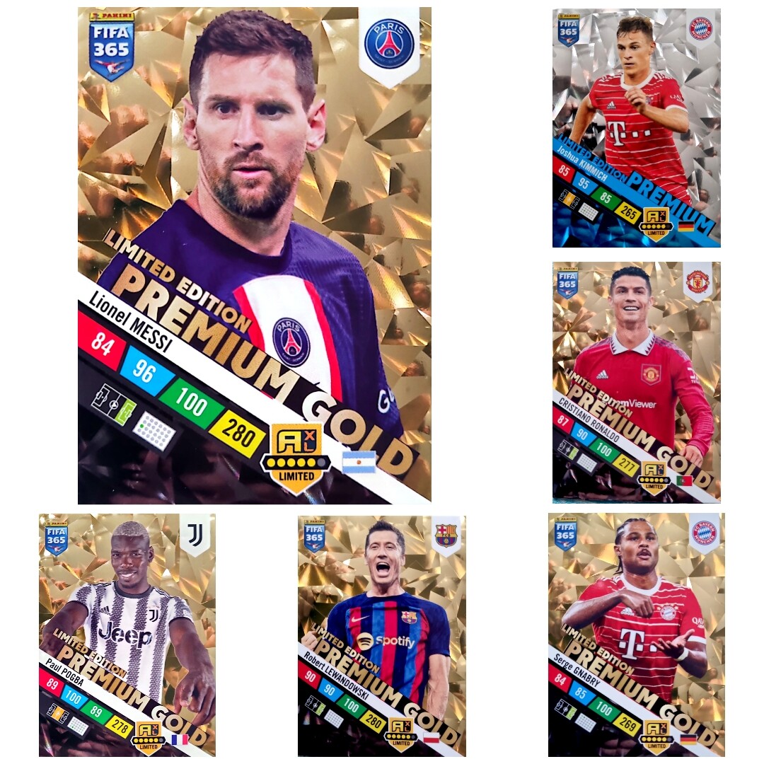 Panini Adrenalyn XL FIFA 365 2023 Limited Edition / Aus über 50 Stück ...