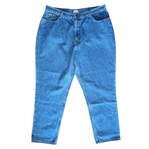 L.L. Bean Jeans Womens Plus Size 20W Blue Denim Original Relaxed Fit ...