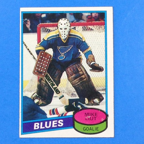 1980-81 Topps #31 Mike Liut Hockey Card Goalie St. Louis Blues ...