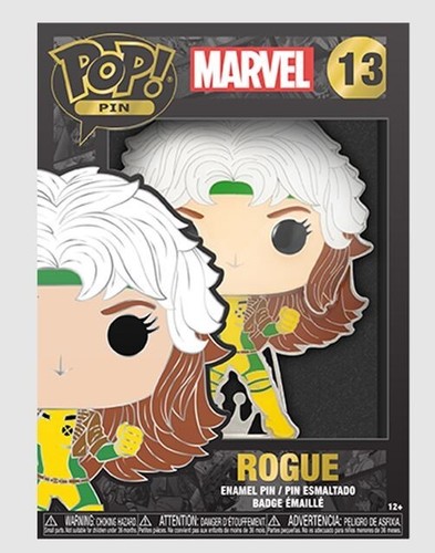 Funko Pop Marvel X-MEN Pin ROGUE WOLVERINE STORM 4" large enamel - YOUR ...