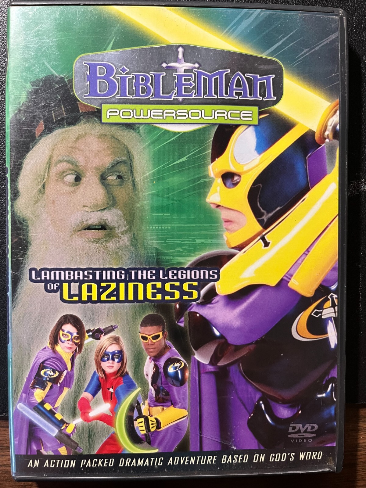 Bibleman Powersource - Lambasting The Legions of Laziness (DVD, 2008 ...
