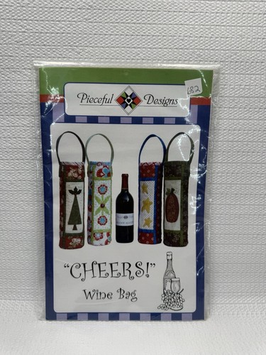 Pieceful Designs Quilt Pattern Wine Bag 4 Seasonal Designs | eBay
