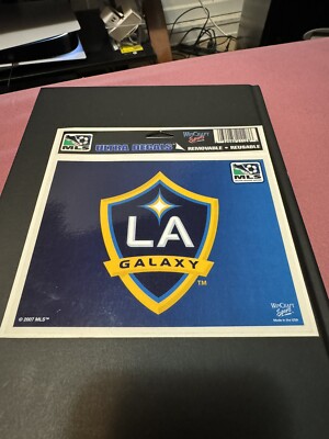 LA Galaxy 5x6 MULTI-USE DECAL PERFECT FOR CAR WINDOWS MLS LICENSED | eBay