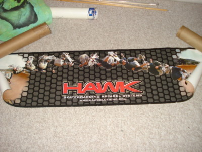 TONY HAWK APPAREL SYSTEMS 15" x 53" SKATEBOARD BANNER POSTER | eBay