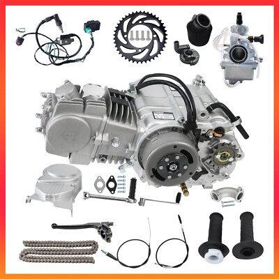 125cc Engine Motor Sprocket Chain Kit For -/ CT70 CT90 XR50 CRF70 XL70 ...