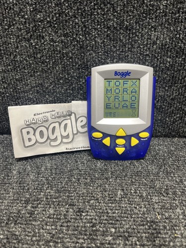 Electronic Hand Held Boggle Game Hasbro 2002 Tested Works | eBay