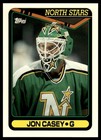 1990-91 TOPPS NHL HOCKEY NM Card #269 😎 JON CASEY, Minnesota North ...