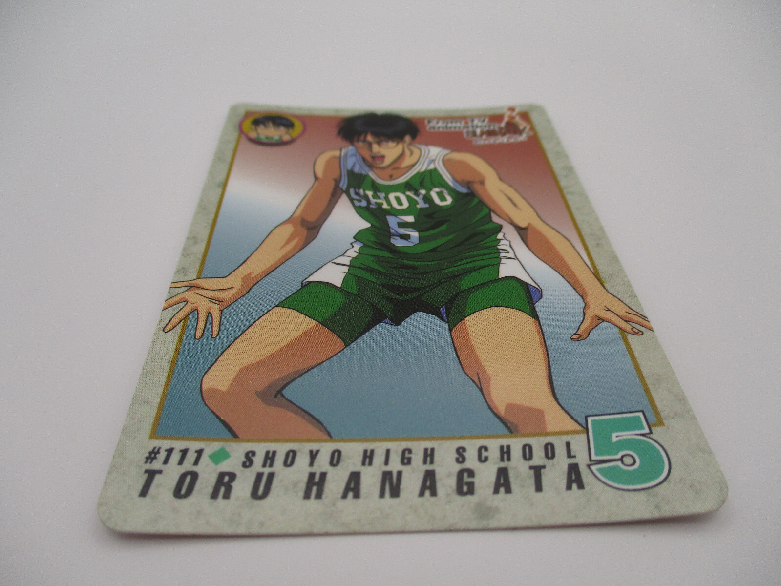 Toru Hanagata Shoyo #111 SLAM DUNK Card animation BNADAI 1994 Carddas ...