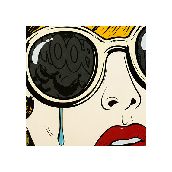 27x27 Print - D*Face Reflections Eternal Graffiti Street Art Poster ...
