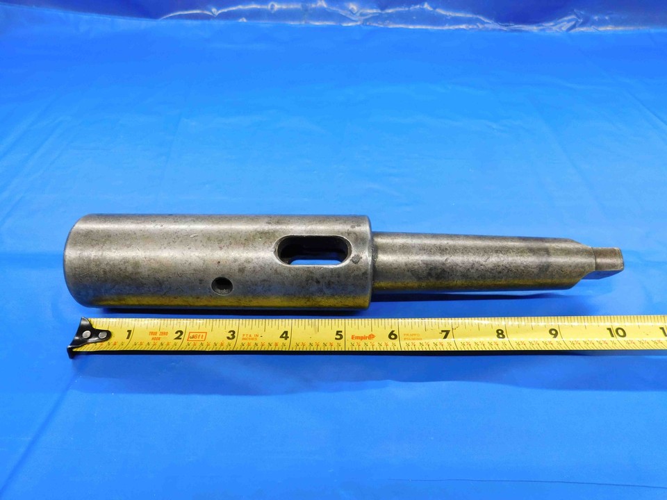 MT#4 INSIDE TO MT#4 OUTSIDE MORSE TAPER EXTENSION SLEEVE 10 1/2 OAL MT4 ...