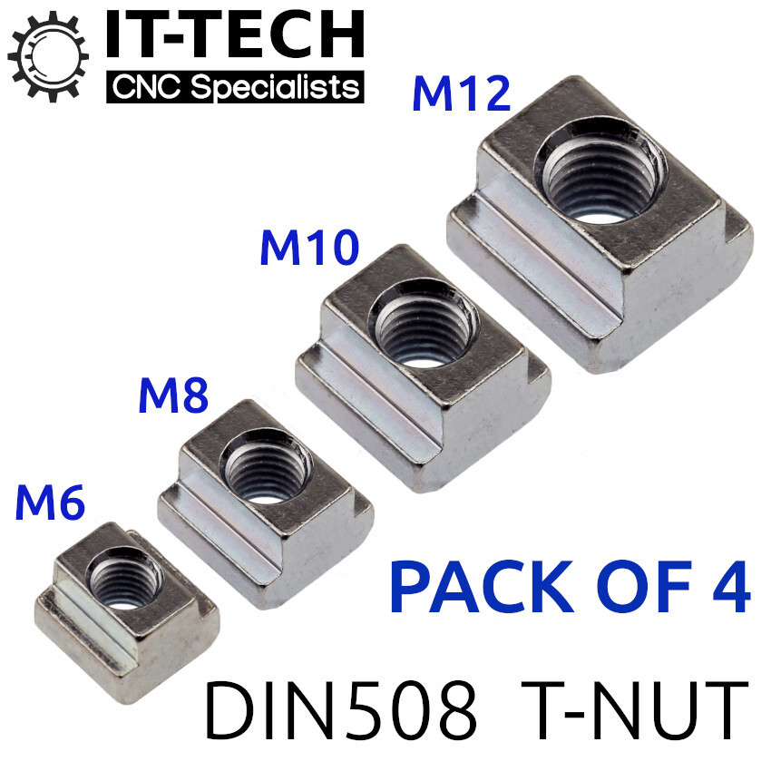 T-Nut M6 M8 M10 M12 Steel T Slot Table Clamping Nut Milling Machine CNC ...