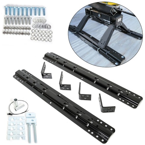 5th Wheel Mounting Rail Kit Trailer Hitch Mount Fit Reese Pro Series ...