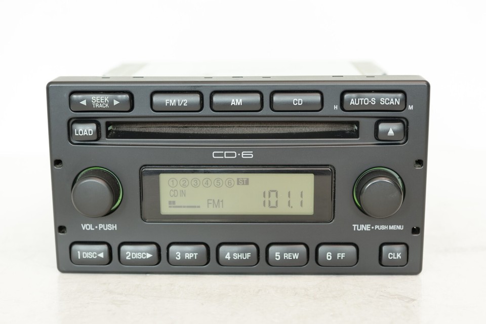 OEM FORD Truck F150 F250 F350 Escape Explorer Radio 6CD Disc CHANGER ...