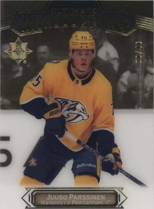 2022-23 Upper Deck Ultimate Collection - Ultimate Introductions Juuso ...