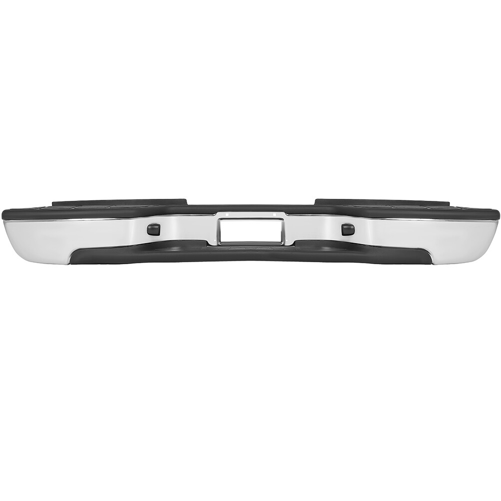 Chrome Rear Bumper for 99-07 Chevy Silverado Sierra 2500HD 3500 ...