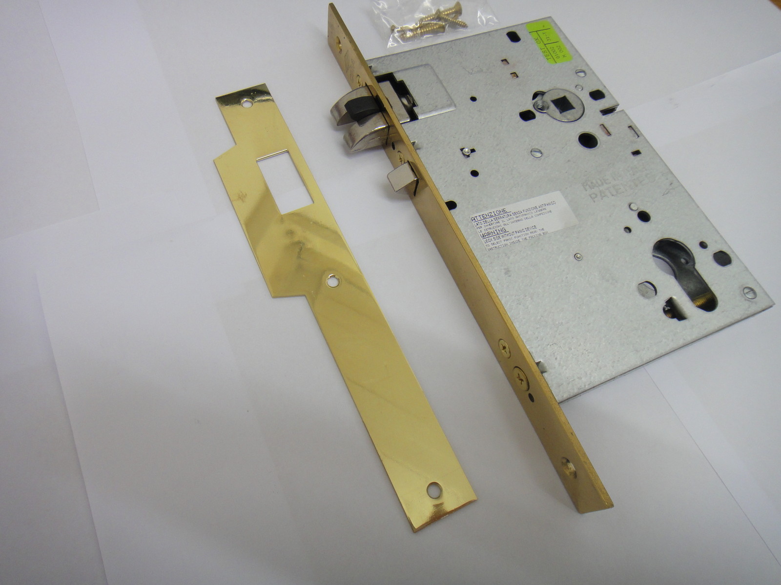 EURO PROFILE LOCK CASE CISA FOR ESCAPE/ PANIC FUNCTION DOORS 52760-80 ...