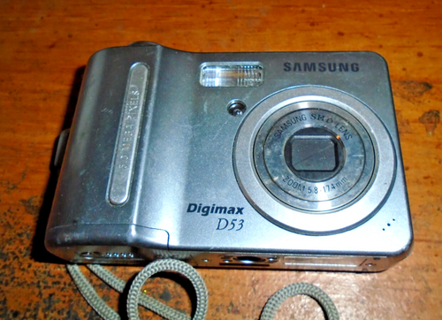 Samsung Digimax D53 5.1MP Digital Camera - Silver 44701006954| eBay