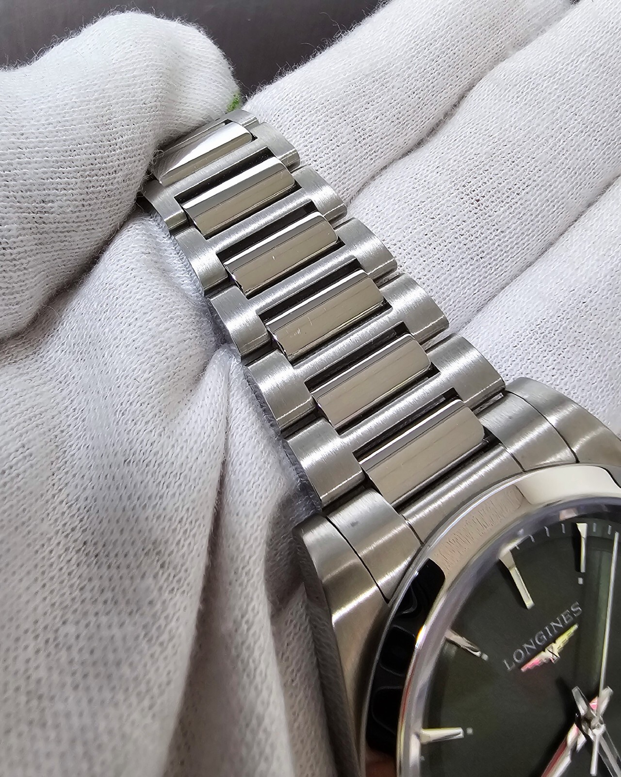 Longines Conquest Automatic 41mm Green Dial Men's Watch L38304026 / PRE ...