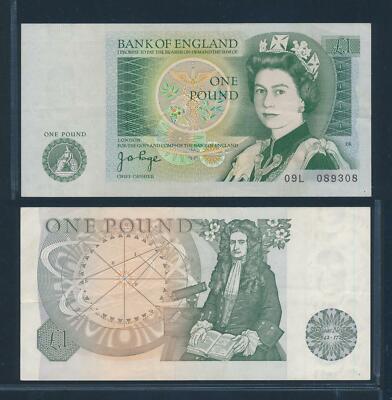 [103543] Great Britain ND 1978-1980 1 Pound Bank Note XF P377a | eBay