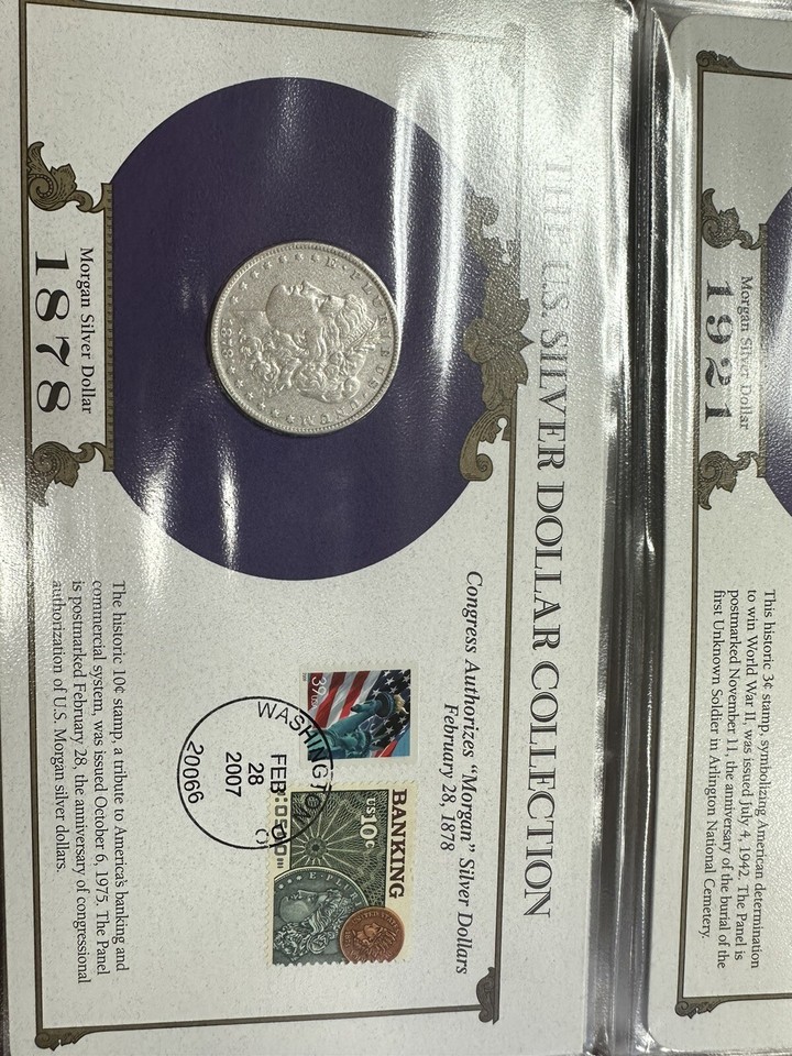 The U.S. Silver Dollar Collection. Postal Commemorative Society/35 ...