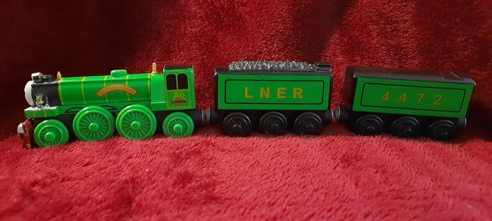 Thomas Wooden Railway CUSTOM Flying Scotsman USA Tour Configuration | eBay