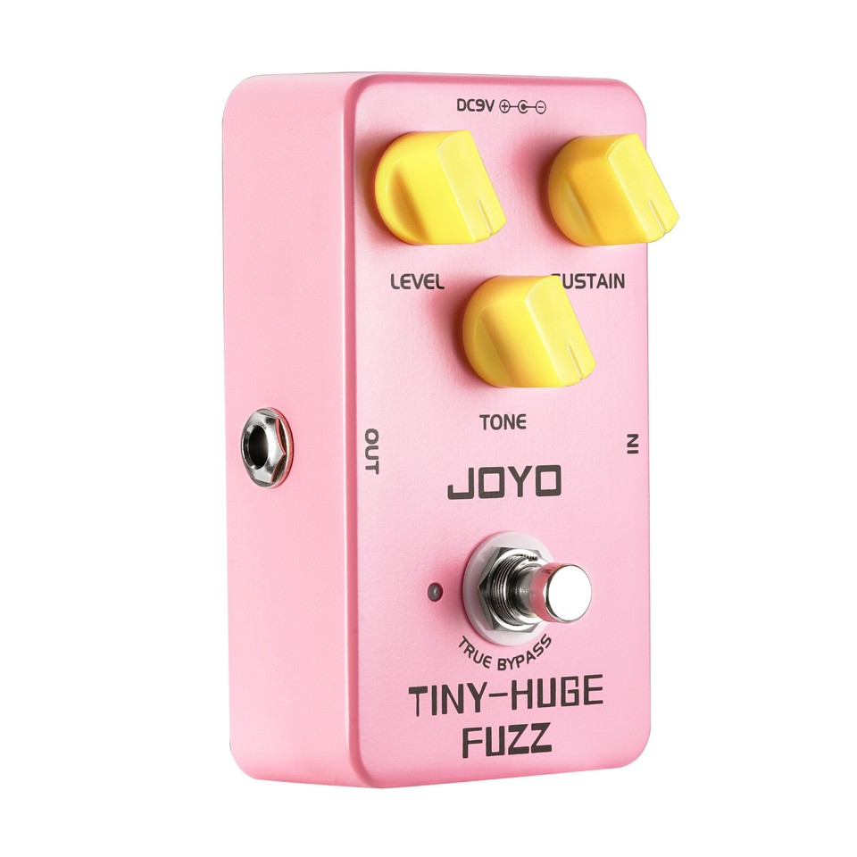 JOYO Fuzz Pedal Retro Fuzz Tone of '90 Rich Sustain for Electric Guitar ...
