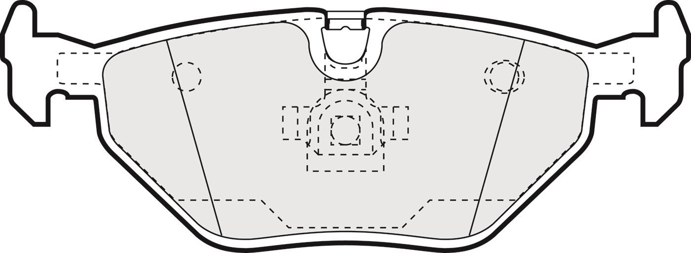 Apec Brake Pads Rear Fits BMW 3 Series Z4 Mg Mg6 Rover 75 Mgsv Mgzt ...