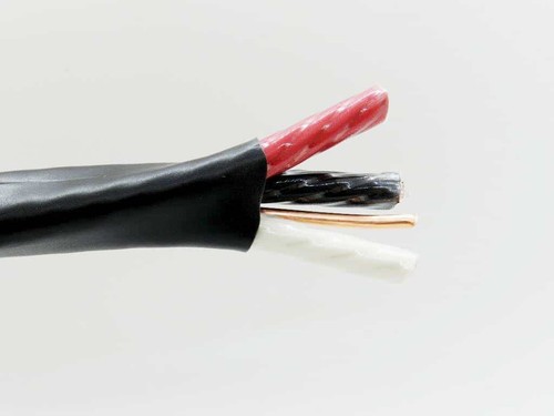 50' 8/3 NM-B Wire With Ground Romex Non-Metallic Sheathed Cable Black ...