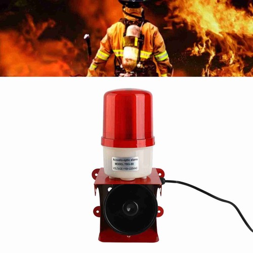 Industrial Alarm Audible And Visual LED Strobe Alarm High Decibel Sound ...