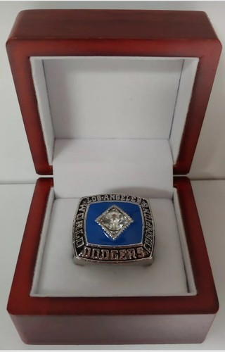 Steve Garvey- 1981 Los Angeles Dodgers World Series Ring With Wooden ...