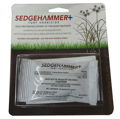 Sedgehammer + Plus Turf Nutsedge Control - 1 Packet (5% Halosulfuron ...