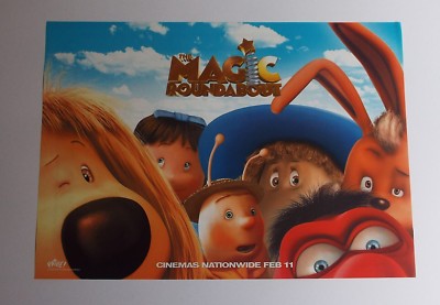 The Magic Roundabout 2005 Original UK Mini Quad Cinema Poster Double ...