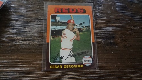 1975 TOPPS # 41 CESAR GERONIMO BASEBALL CARD | eBay