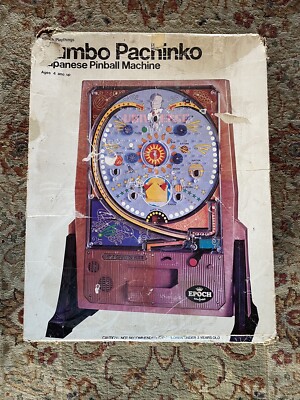Jumbo Pachinko Pinball Machine VINTAGE Made In Japan (1973) | eBay