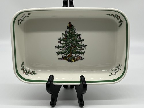 Spode Christmas Tree Rectangular Oven To Table Baking Dish, Loaf Pan 10 ...