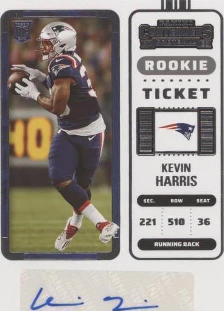 2022 Panini Contenders - Rookie Ticket Kevin Harris #238 (AU, RC) for ...