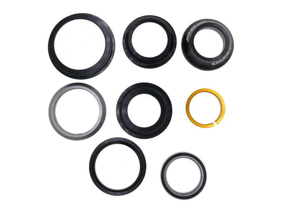 GIANT 1-1/8" to 1-1/2" Overdrive Bike Tapered Headset Fits Most Giant ...