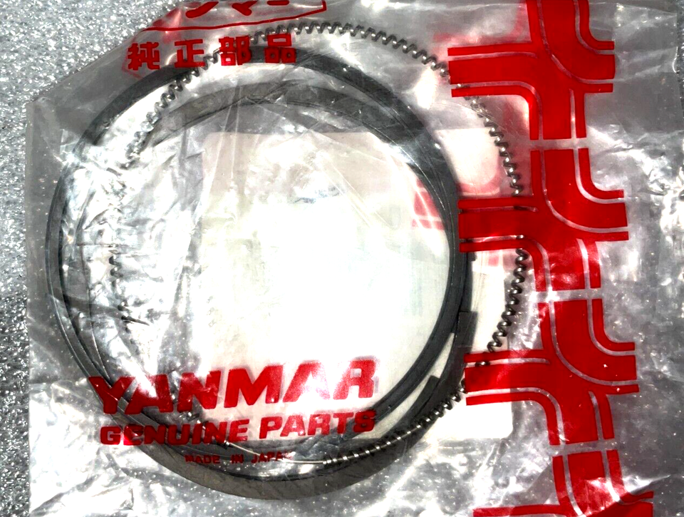 GENUINE Yanmar L48 L48AE L48EE Piston Ring Set 714770-22500 | eBay