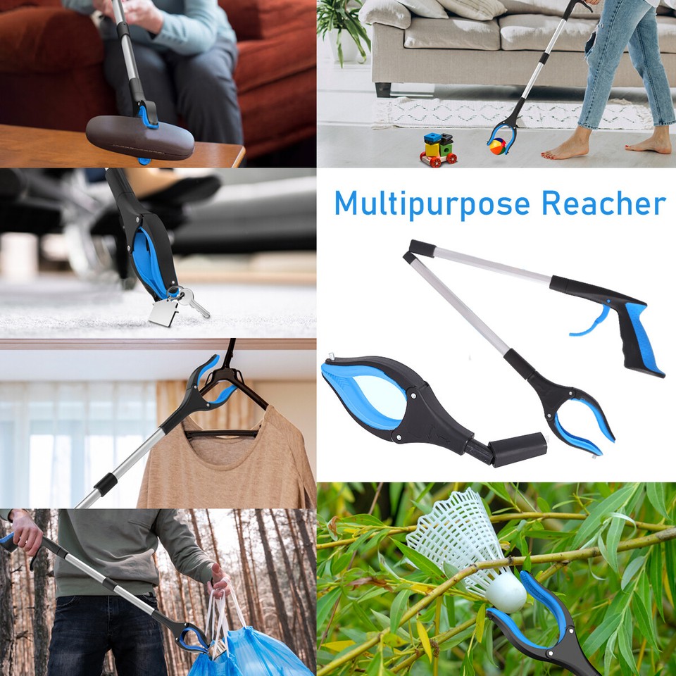 Heavy Duty Grabber Tool Pick Up Stick Hand Grip Reach Trash Reacher 32 ...