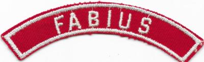 Fabius Red and White RWS Community Strip Vintage Boy Scouts BSA | eBay