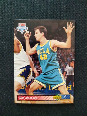 BULLETS DON MACLEAN 1992-93 UPPER DECK NBA DRAFT #16 🏀🇺🇸 | eBay
