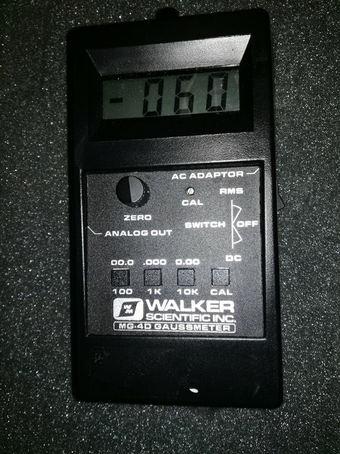 Walker Scientific Inc. Walker MG-4D Portable Gaussmeter Without Probe ...