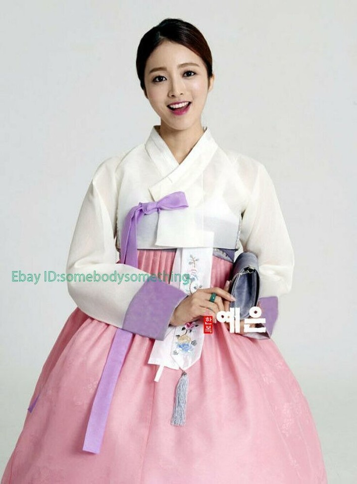 Hanbok Dress Custom-made Korean Modern Women Hanbok High Waist Top New | eBay