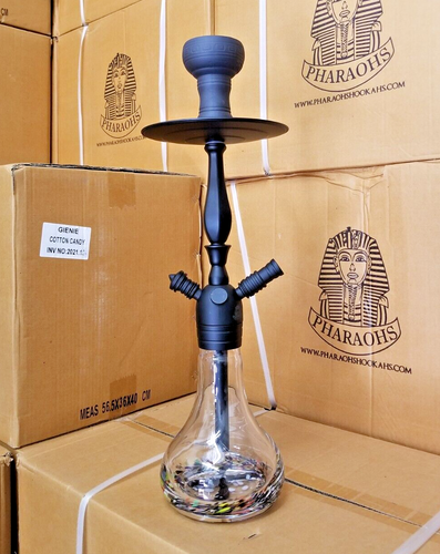 Hookah Set 21" Pharaohs Cosmos Open Box Clear | eBay