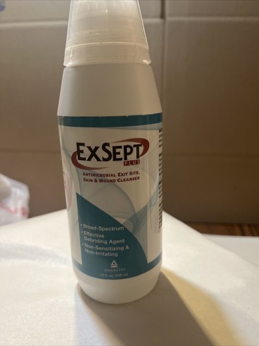ExSept Plus Antimicrobial Exit Site, Skin and Wound Cleanser 17 oz | | eBay