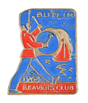 Vintage Old Butlins Holiday Camp Childrens Beaver Club 1964 Badge | eBay UK