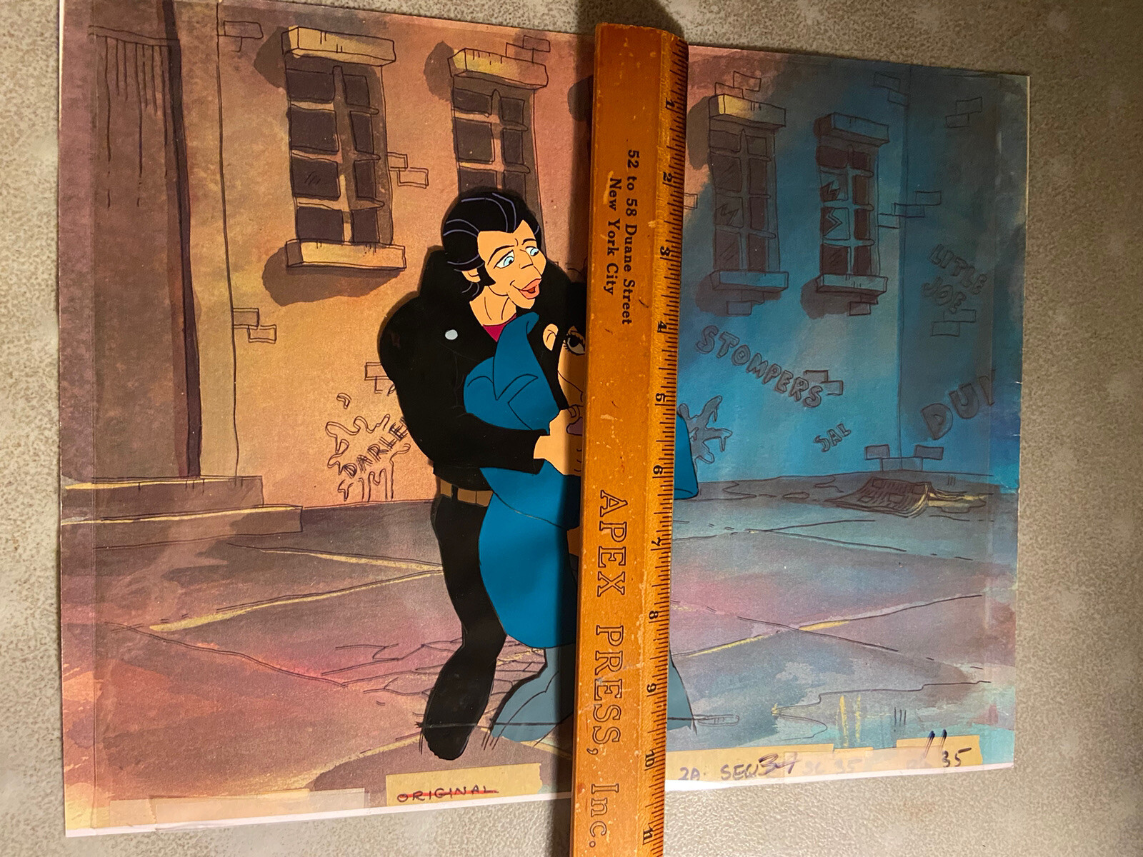 Ralph Bakshi Hey Good Lookin’ Rozzie & Vinnie Original Animation ...