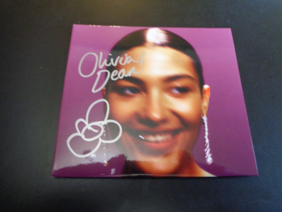 OLIVIA DEAN MESSY CD PERSONALLY SIGNED WITH HER HAND DRAWN FLOWER ...